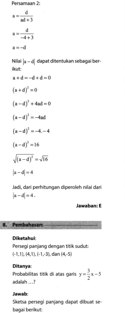 Soal Kemampuan Dasar SIMAK UI 2018 (Matematika), Soal & Pembahasannya ...